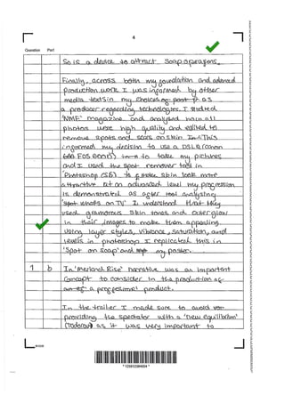 Candidate marks report G325 | PDF