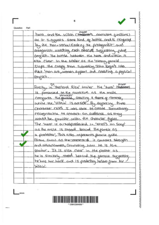 Candidate marks report G325 | PDF