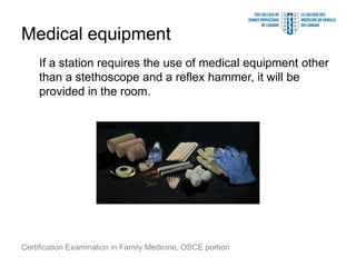 OSCE Format, new Certification Examination | PPTX | Medical Tests ...