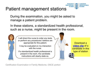 OSCE Format, new Certification Examination | PPTX | Medical Tests ...