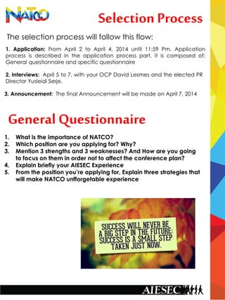 Candidates' booklet oc natco 2014 | PDF