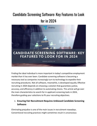 Candidate Screening Software_ Key Features to Look for in 2024.pdf