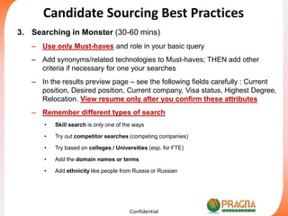 Candidate sourcing | PPTX