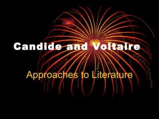 Candide And Voltaire | PPT | Comedy | Genres