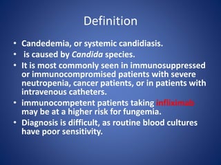 Candidemia | PPTX