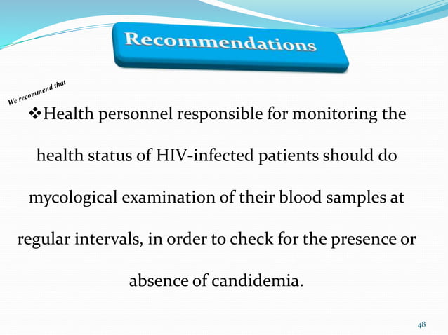 Candidemia in HIV-positive patients in Dschang District Hospital (West ...