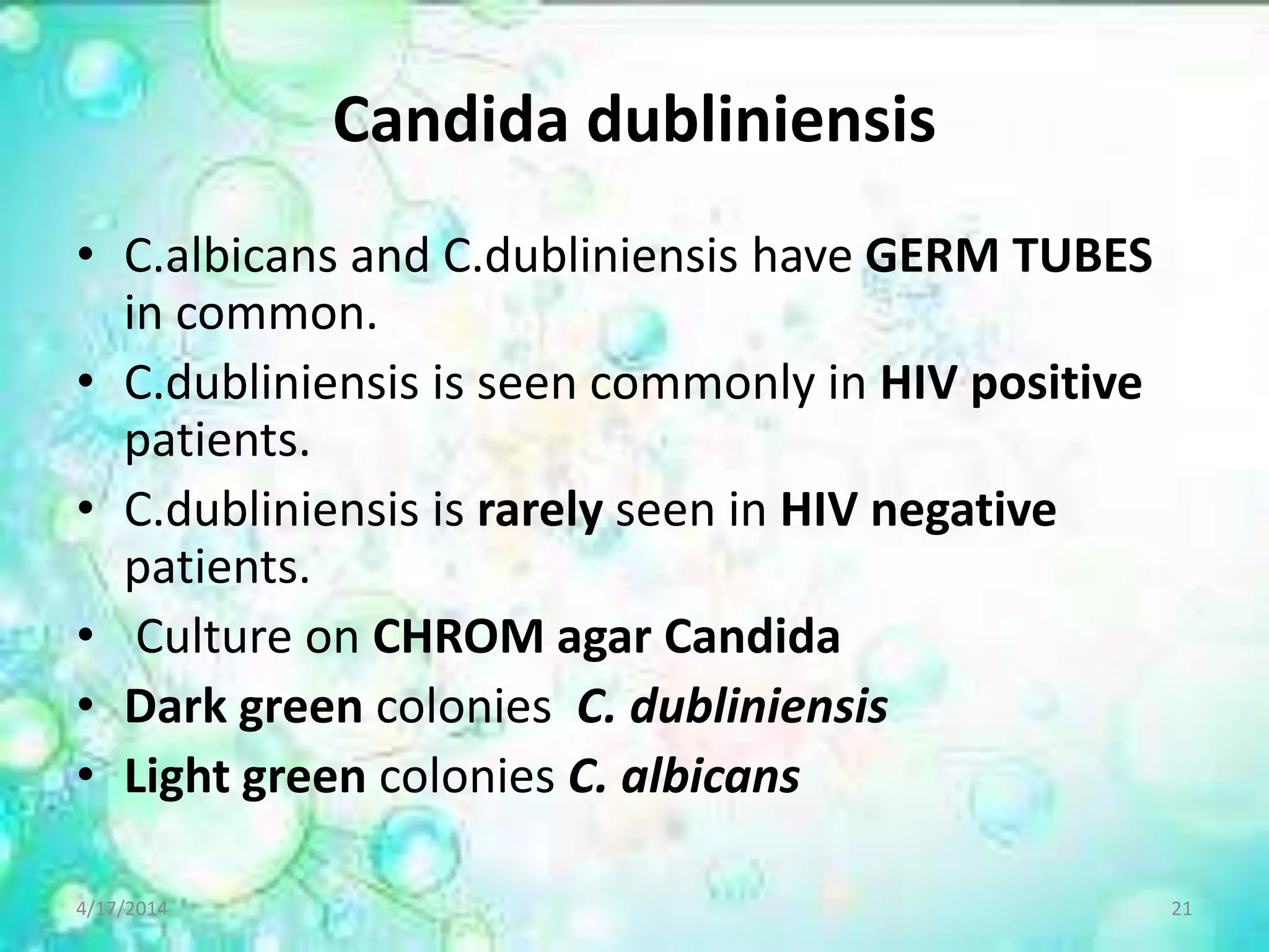 Candidiasis, Moniliasis, Oral thrush, Yeast infections | PPTX