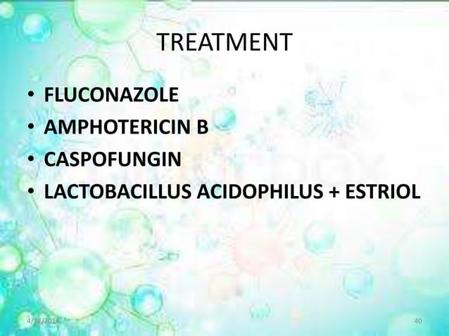 Candidiasis, Moniliasis, Oral thrush, Yeast infections | PPT