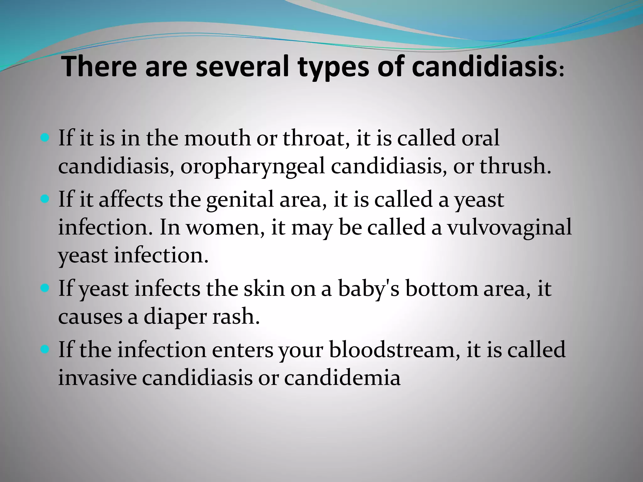 Candidiasis | PPTX
