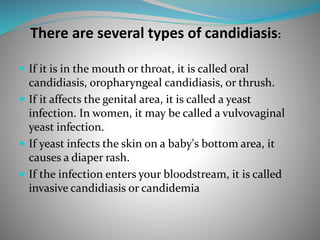 Candidiasis | PPTX