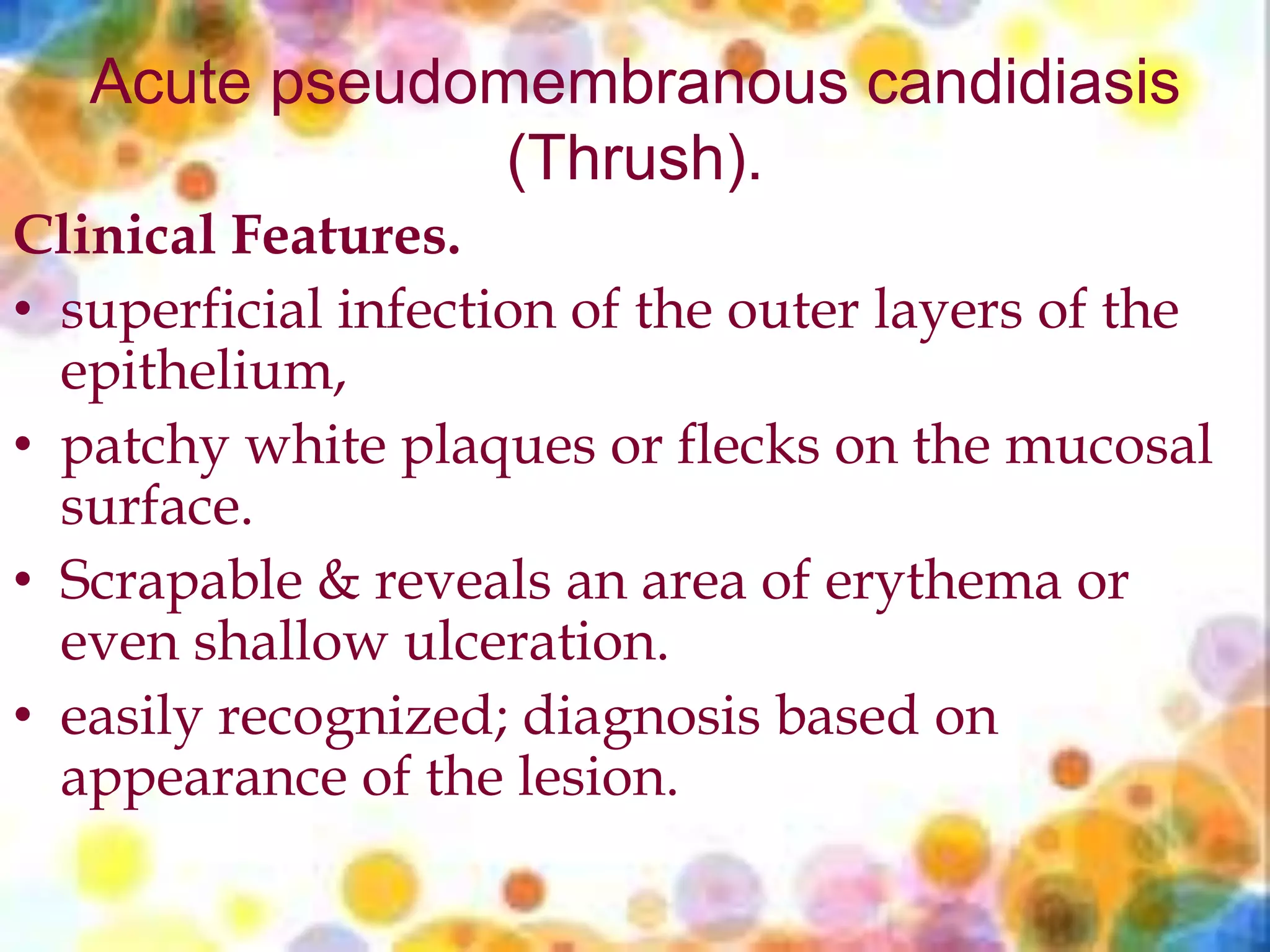Candidiasis | PPTX