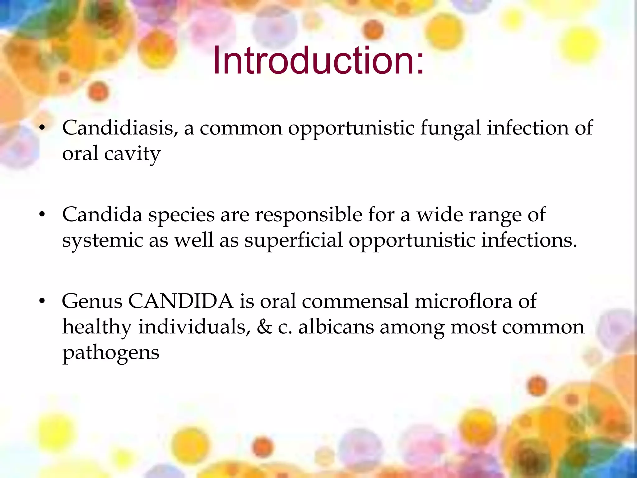 Candidiasis | PPTX