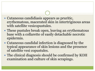 Candidiasis | PPTX