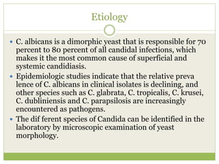 Candidiasis | PPTX