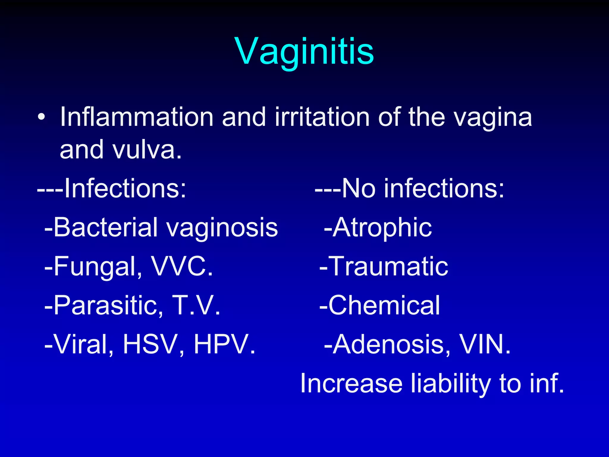 Fungal Vulvovaginal Infection | PPTX