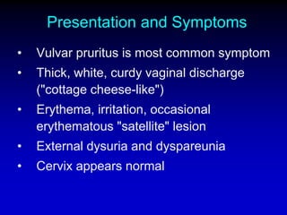 Fungal Vulvovaginal Infection | PPTX
