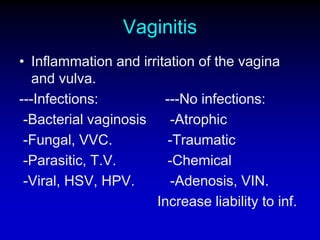 Fungal Vulvovaginal Infection | PPTX