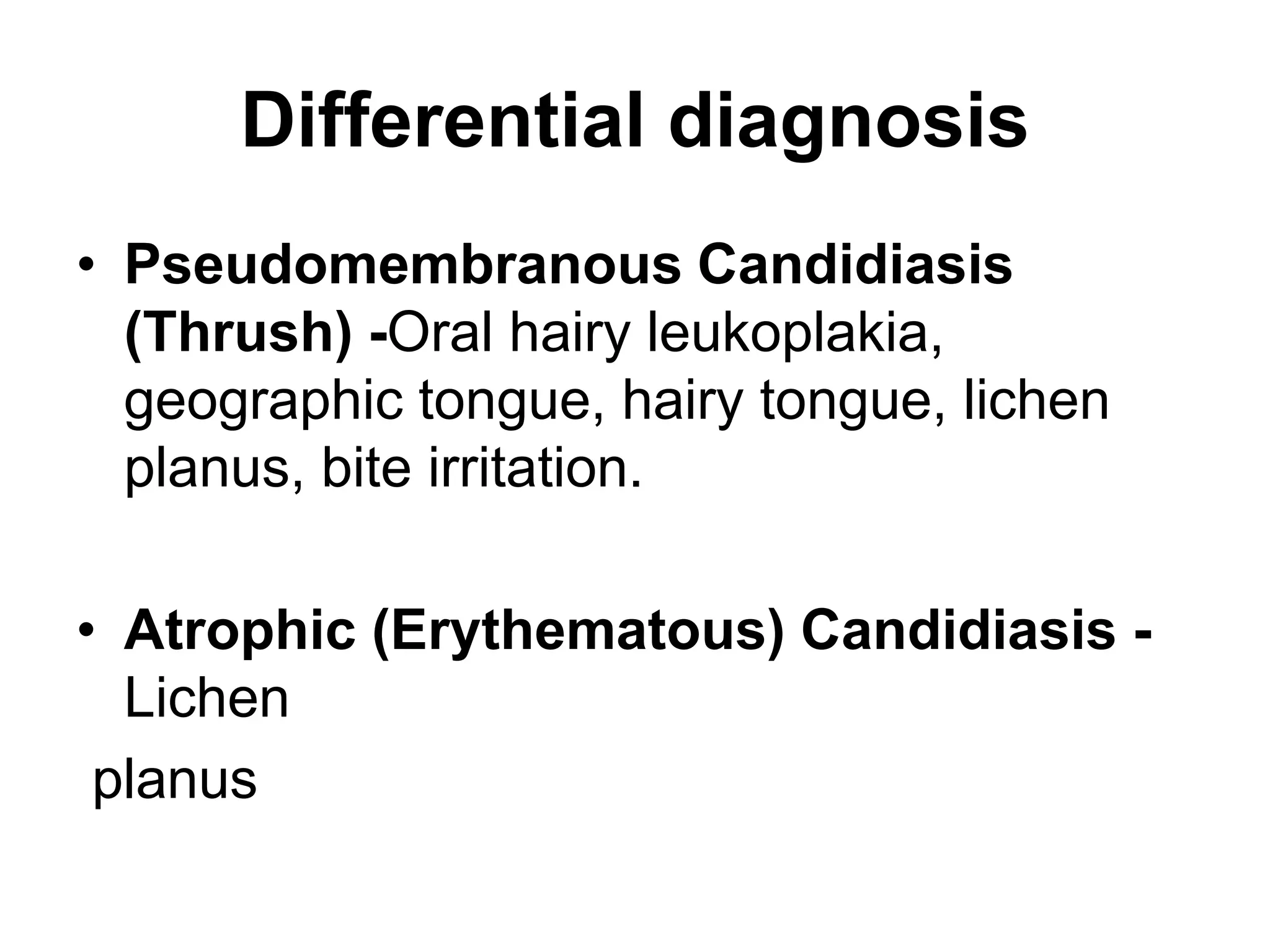 Candidiasis | PPTX