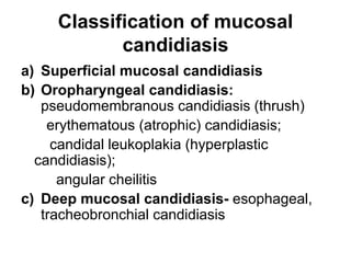 Candidiasis | PPTX