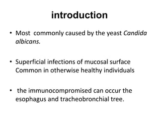 Candidiasis | PPTX