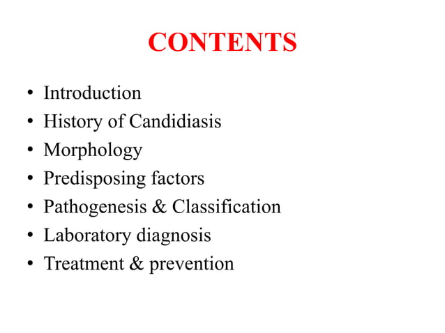 Candidiasis and its management in dentistry | PPTX | Skin and Dermatology | Diseases and Conditions