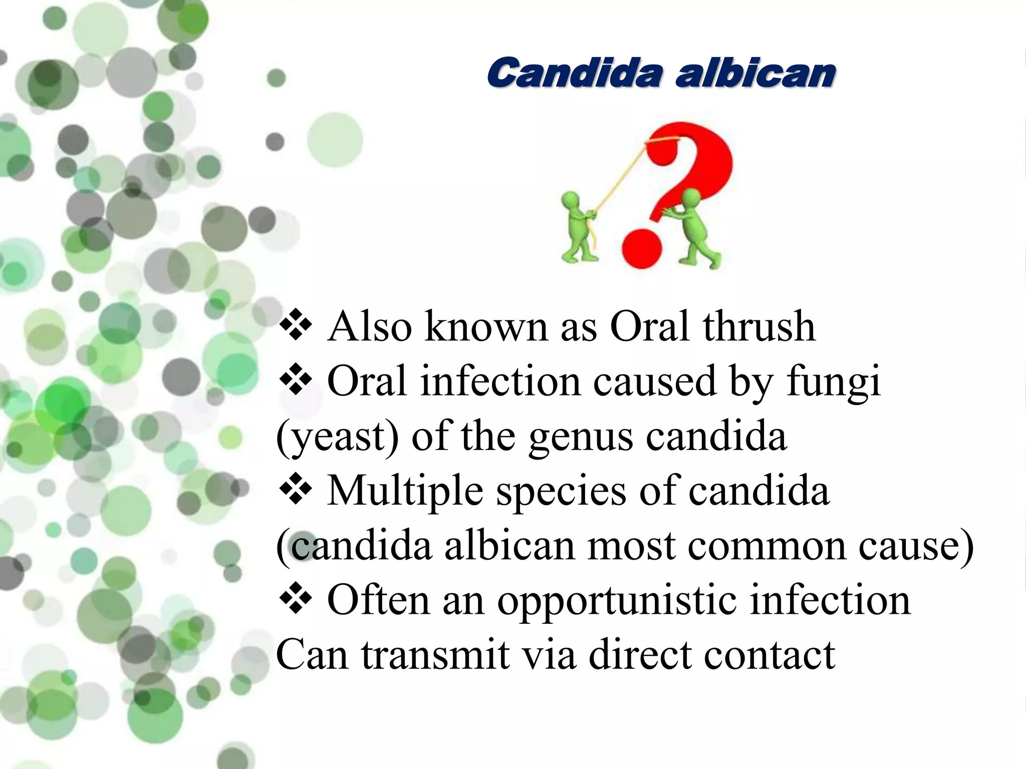 Current Developments in Prevention and Treatment of Candidiasis | PPTX