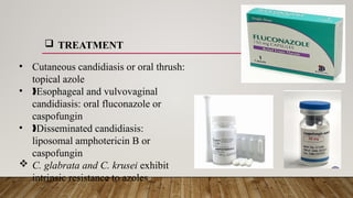 CANDIDIASIS: VIRULENCE FACTORS, PATHOGENESIS & LABORATORY DIAGNOSIS | PPTX