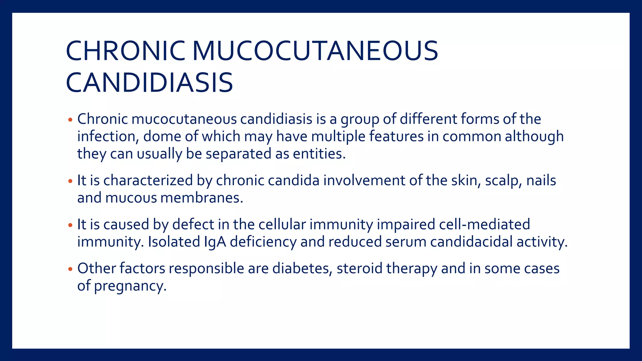 Candidiasis | PPTX