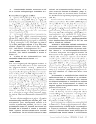 Candidiasis 2009 guideline | PDF