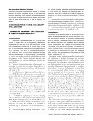 Candidiasis 2009 guideline | PDF