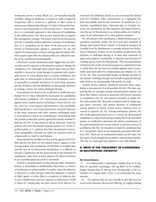 Candidiasis 2009 guideline | PDF