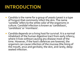 Candidiasis by dr.AJ