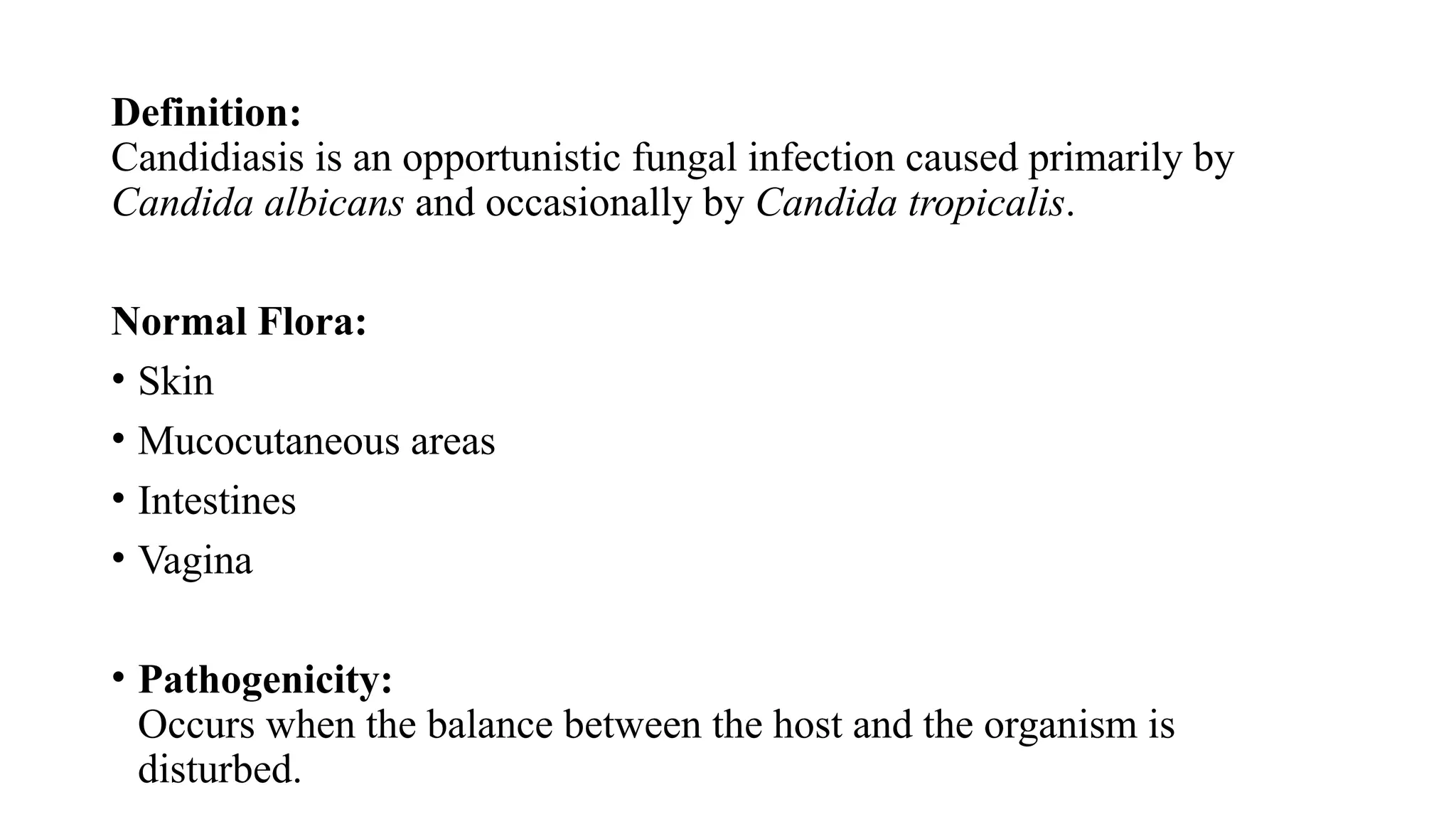 Candidiasis An overview Dr Rajesh Patil Sir.pptx