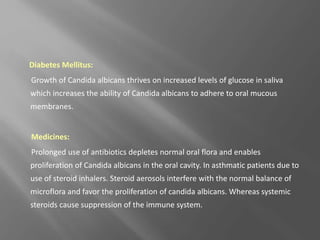 Candidiasis jc | PPTX