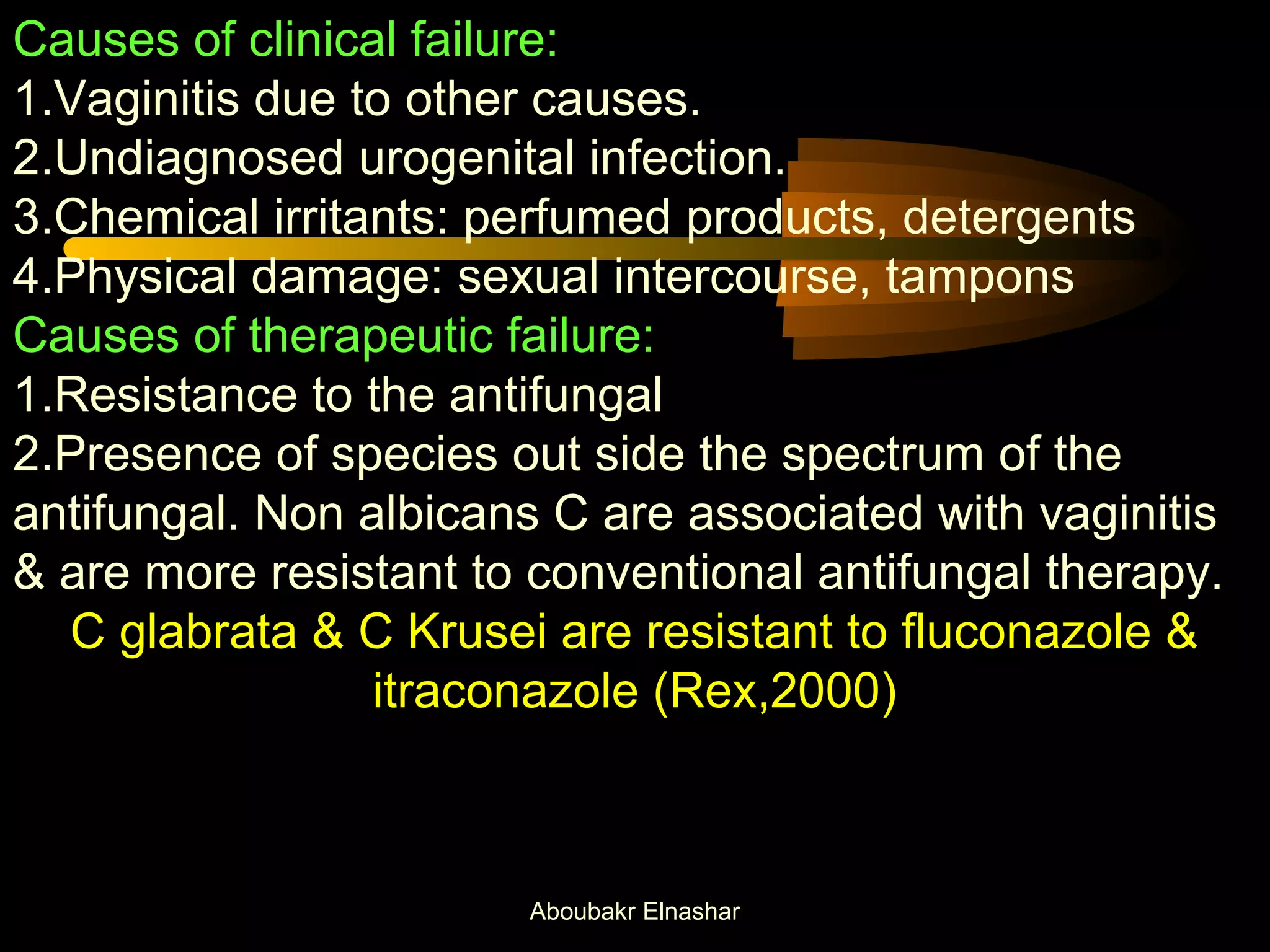 Recurrent vulvovaginal Candidiasis | PPT