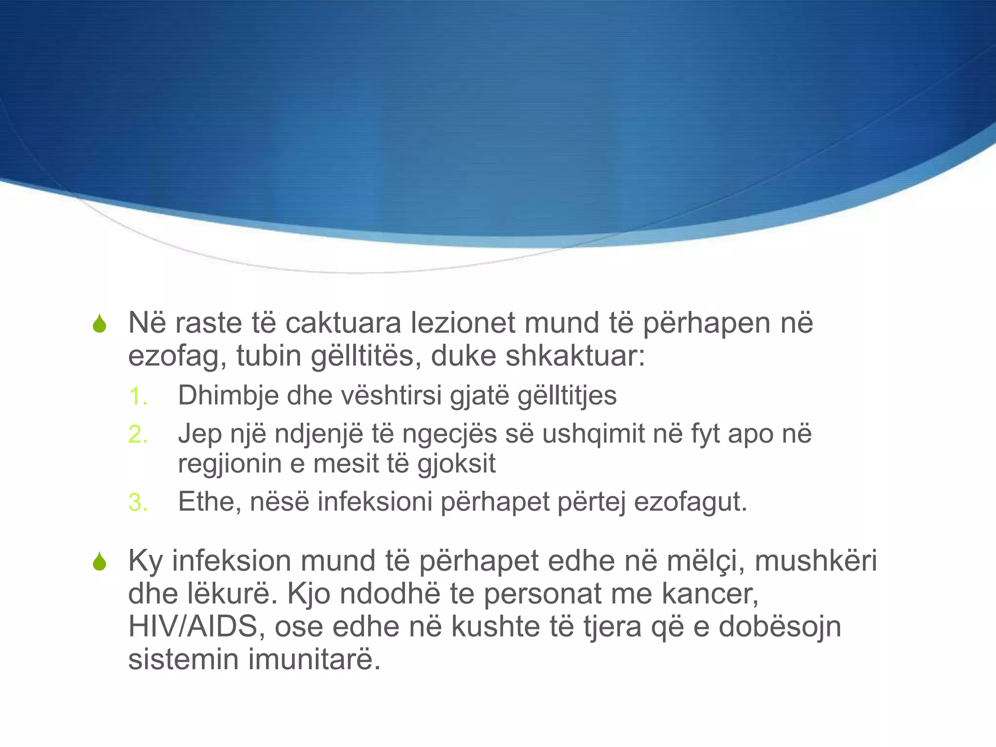 Candidias (soor) te të rriturit | PPTX