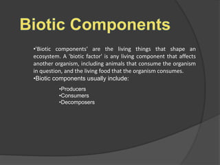 Ecosystem | PPT