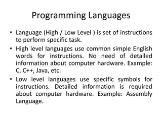 Computer and Information Technology | PPT