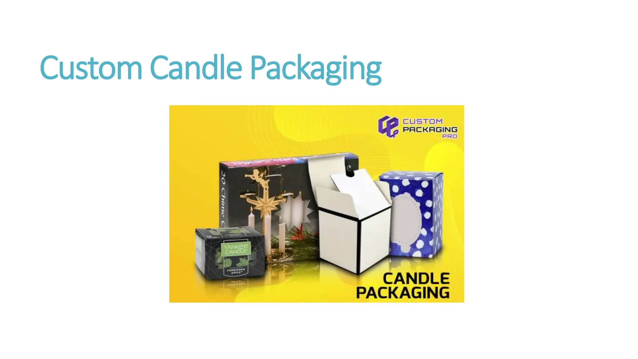 Custom Candle Boxes/ Candle Packaging Boxes | PPTX