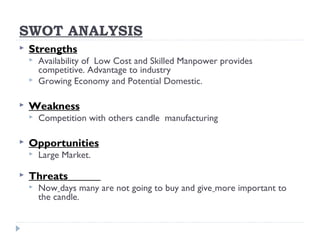 Candle industry | PPT