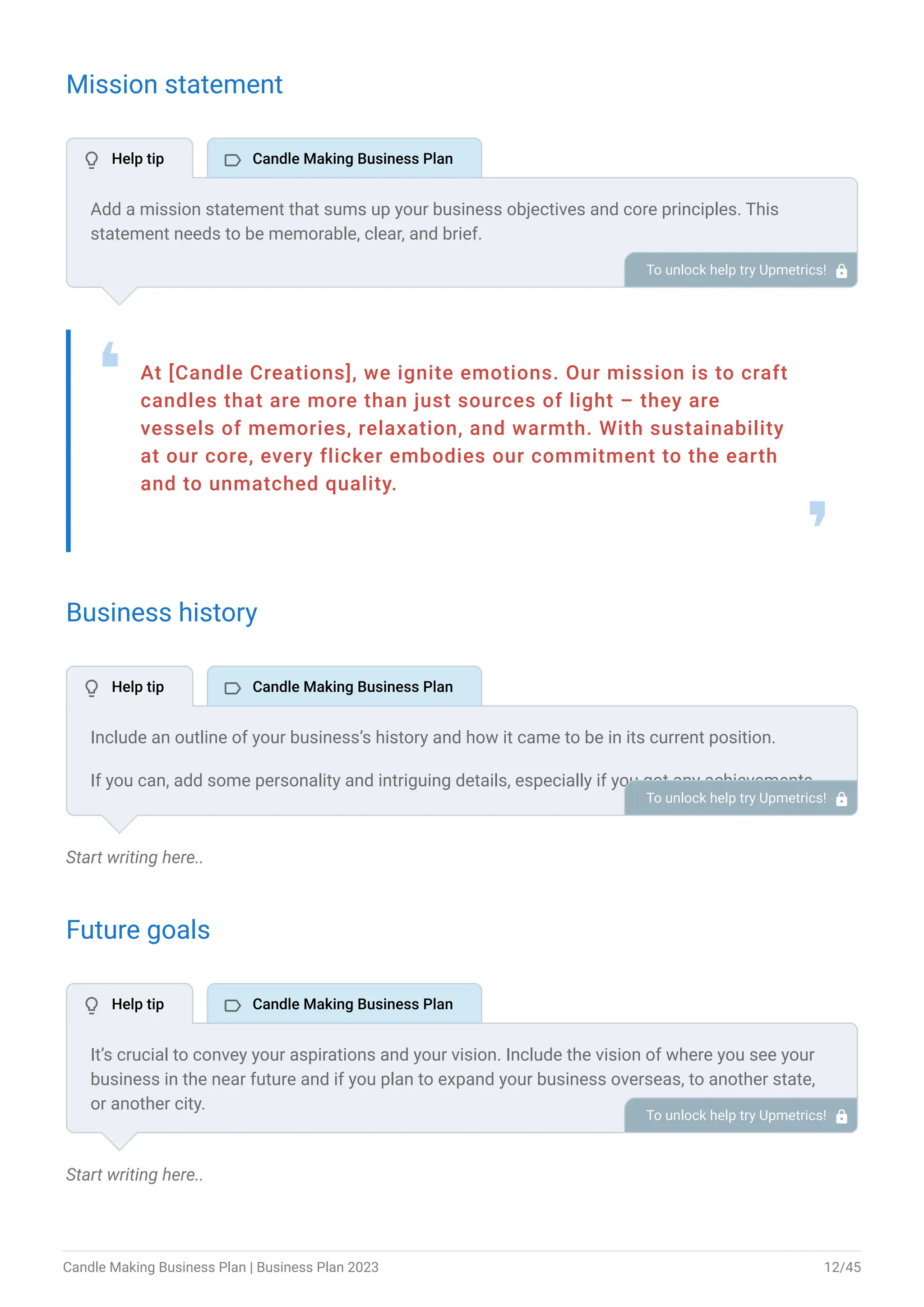 candle making business plan example..pdf