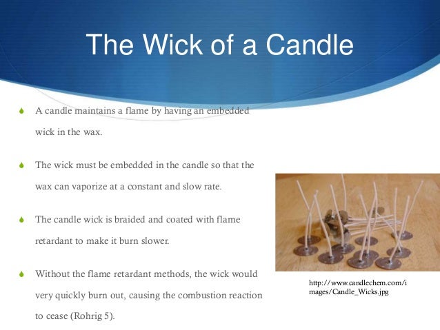 Candle Chemistry powerpoint