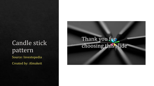Candle stick pattern | PPTX