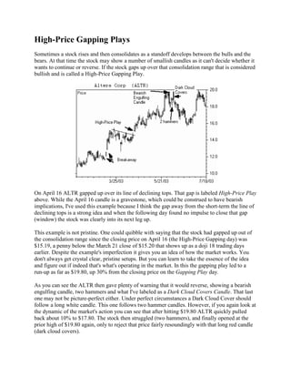 Candlesticks The Basics | PDF