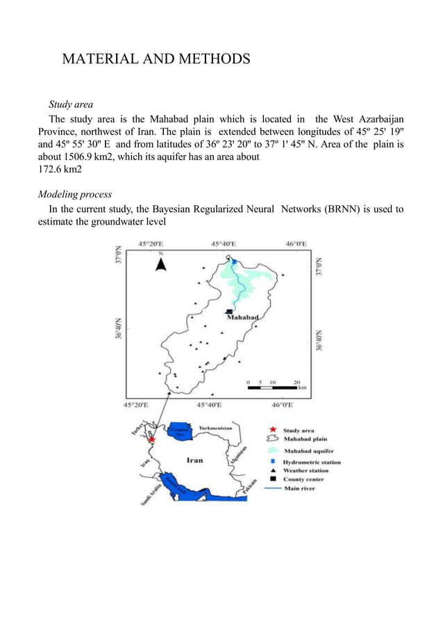 Application of Bayesian Regularized Neural Networks for Groundwater Level Modeling | PDF