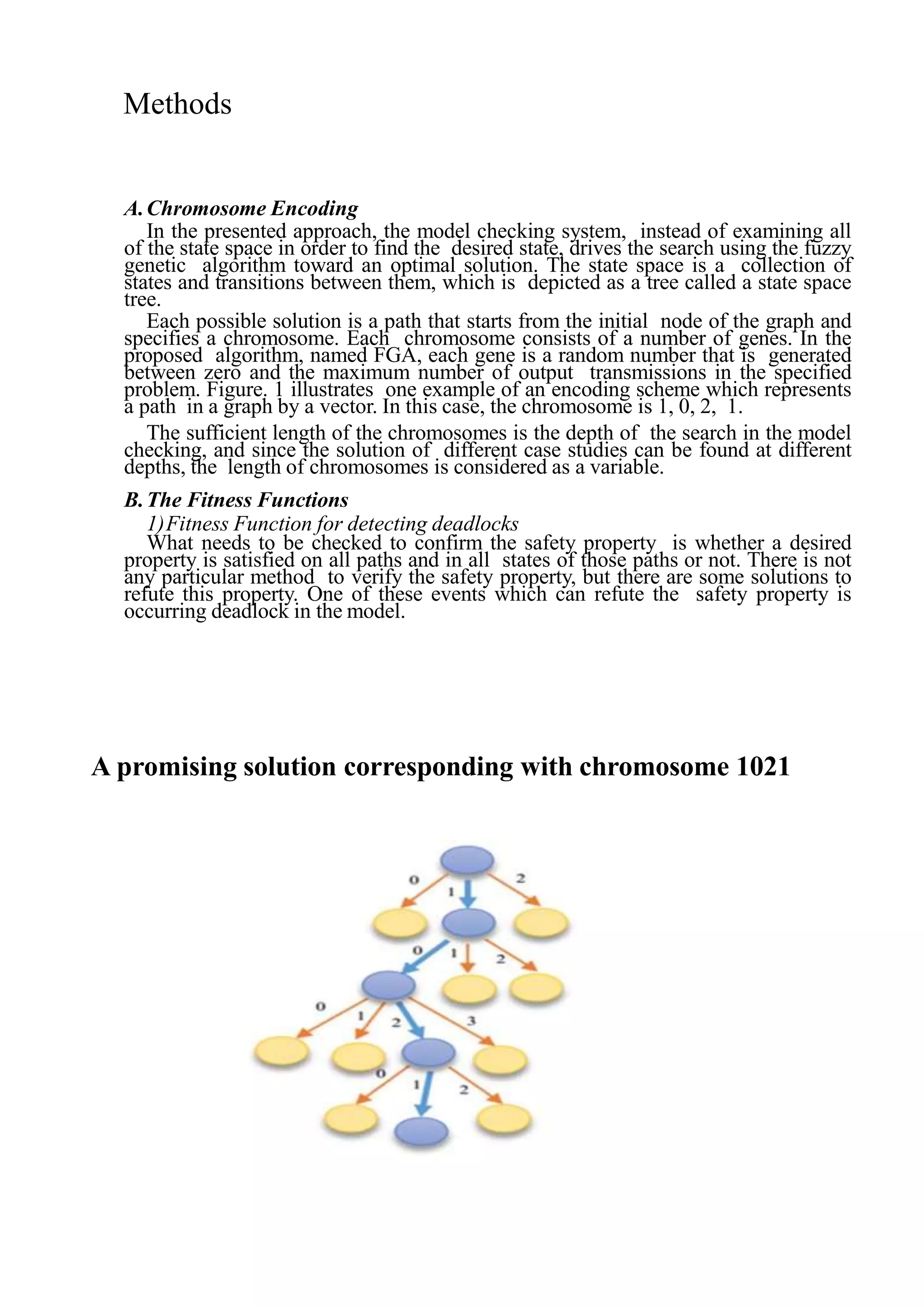 Fuzzy Genetic Algorithm Approach For Verification Of Reachability And Detection Of Deadlock In