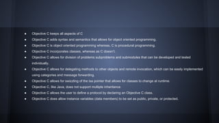 C and objective-C | PPT