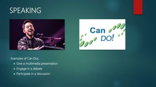 Can do skills_and_teacher supports | PPTX | Education