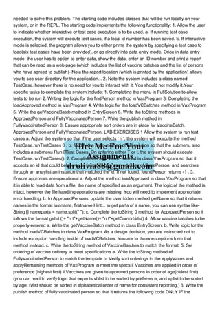 can do this in java please thanks in advance The code that y.pdf