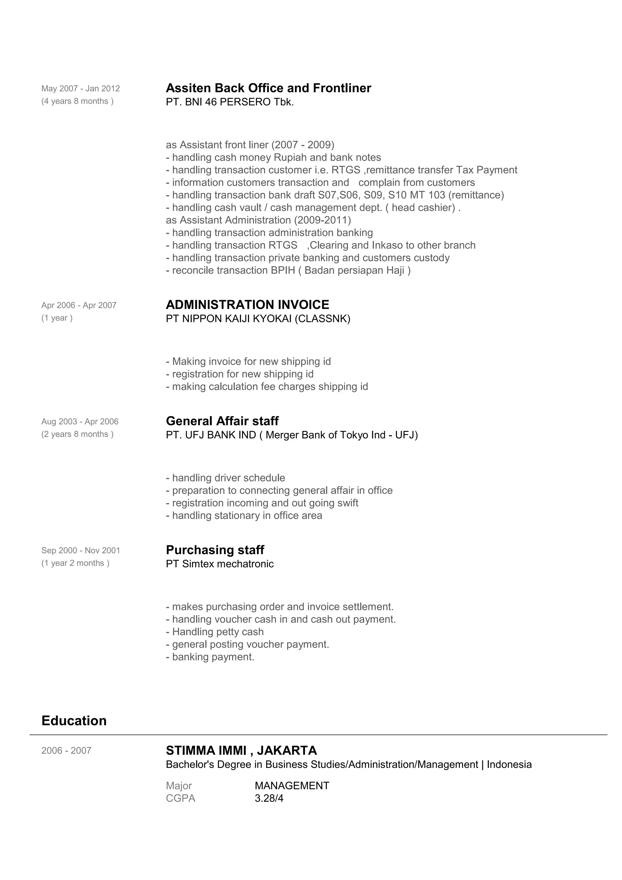 Candra budiman (resume) | PDF
